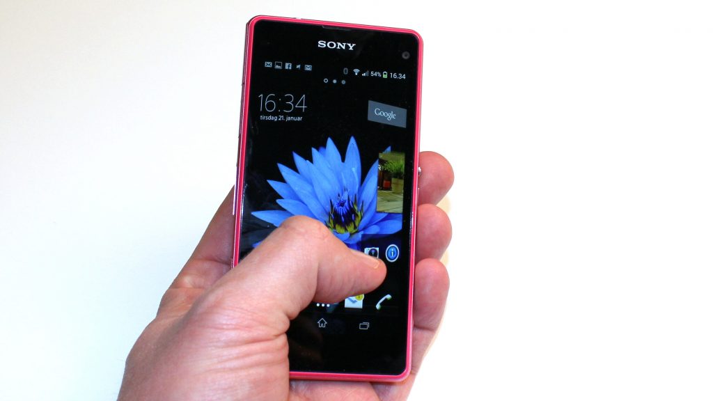 Sony Xperia Z2 Compact i støbeskeen - MereMobil.dk