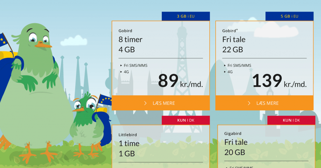 Tjeep er klar med EU-abonnementer - MereMobil.dk