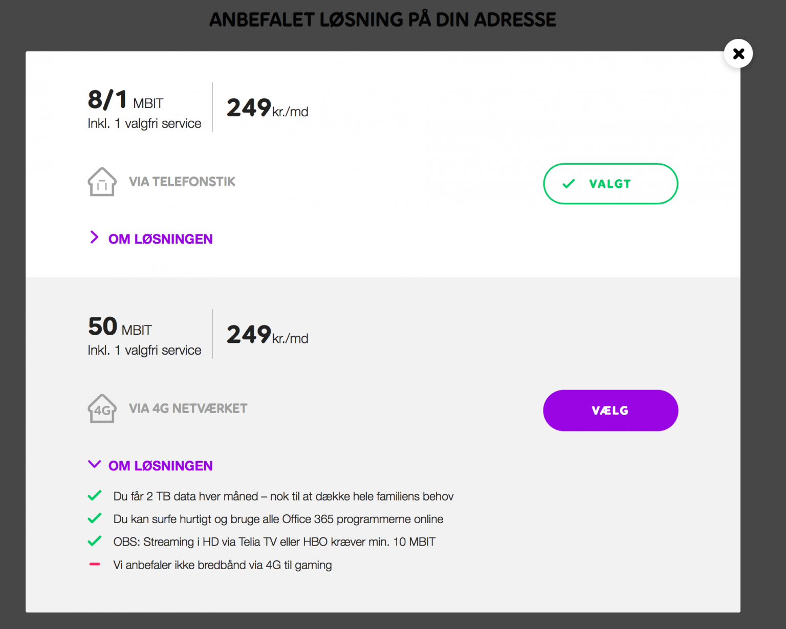 Konkurrent til kablet internet: Telia lancerer 4G-abonnement til ...